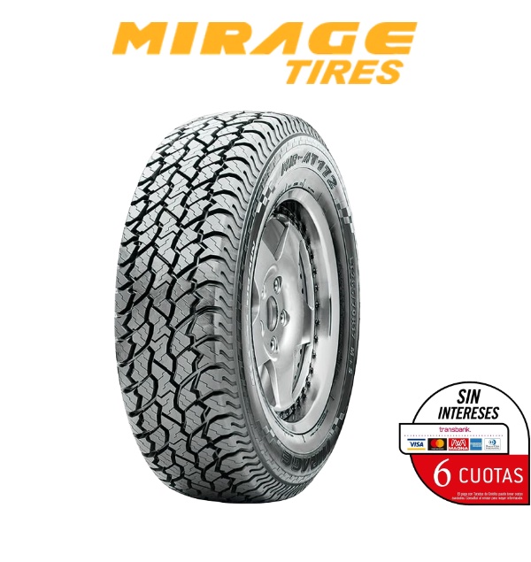 NEUMATICO A/T 245/70R16 107T MIRAGE MR-AT172 – ServicioRuedas – Mantención integral de vehículos ...